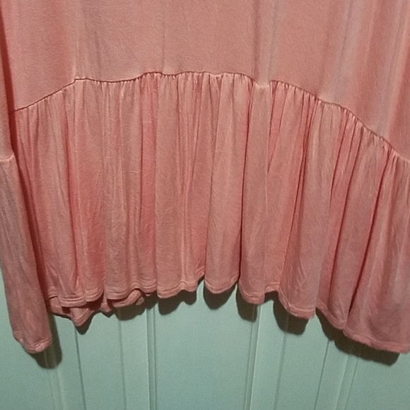 Janette Plus | Tops | Coral Colored Blouse | Poshmark